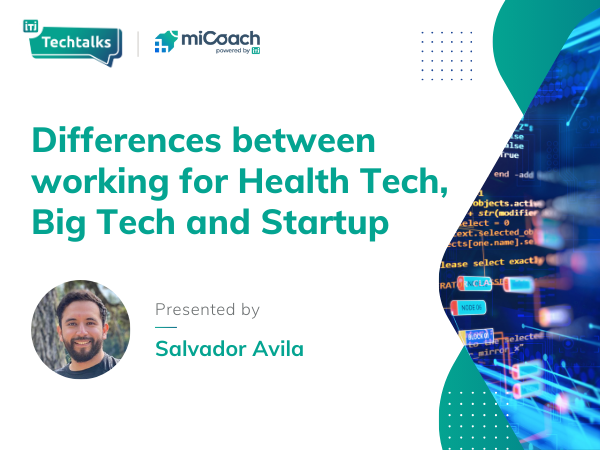 Differences between working for Health Tech / Big Tech / Startup ... Differences between working for Health Tech / Big Tech / Startup ...
