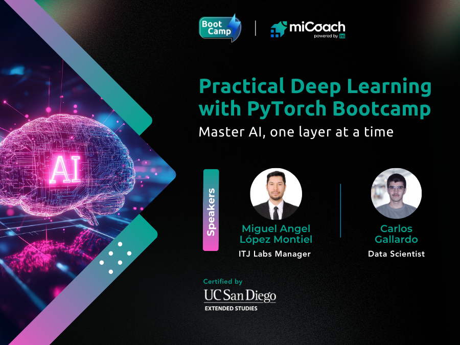 Practical Deep Learning with PyTorch Bootcamp - Trainings Library - miCoach Practical Deep Learning with PyTorch Bootcamp - Trainings Library - miCoach